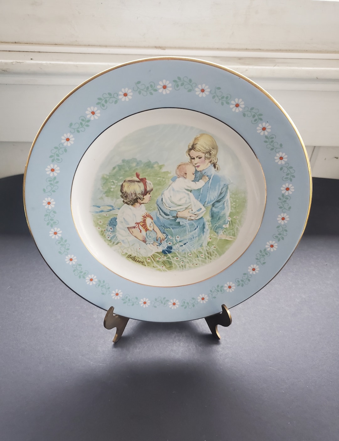 Vintage Avon Collector's Plate - Etsy