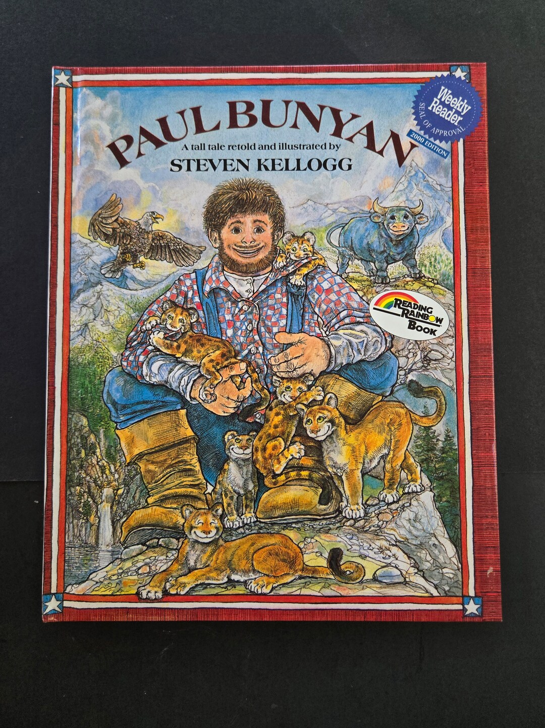 Paul Bunyan: A Tall Tale Retold and Illustrated by Steven Kellogg 2000 ...