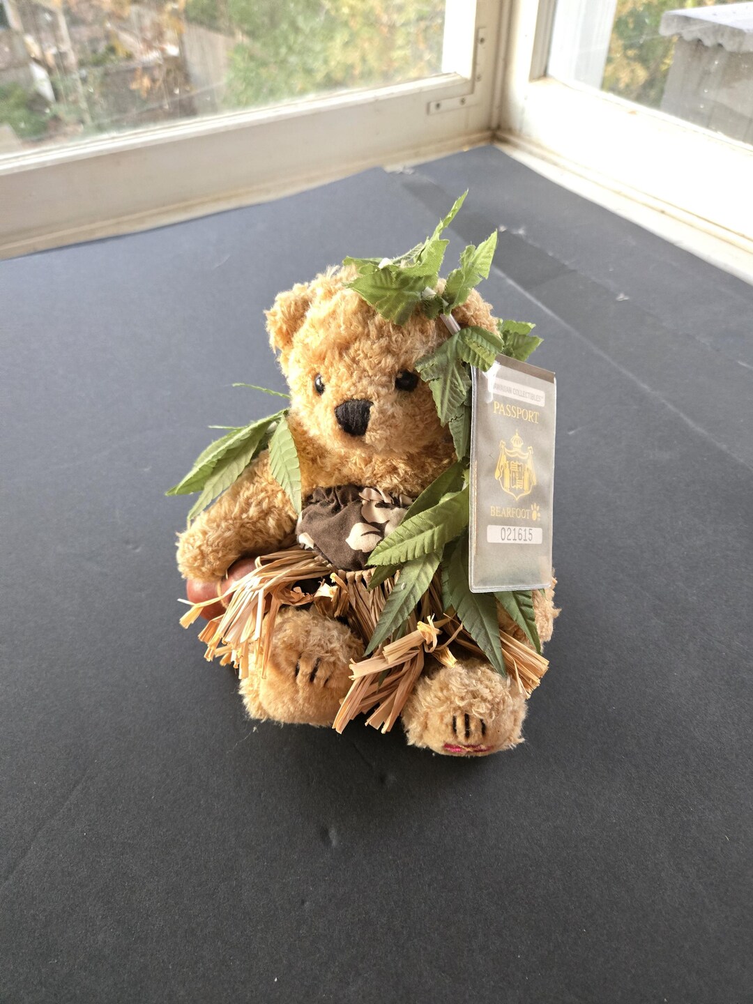 2002 Hawaiian Collectibles Passport Bearfoot Mini Hula Bear - Etsy