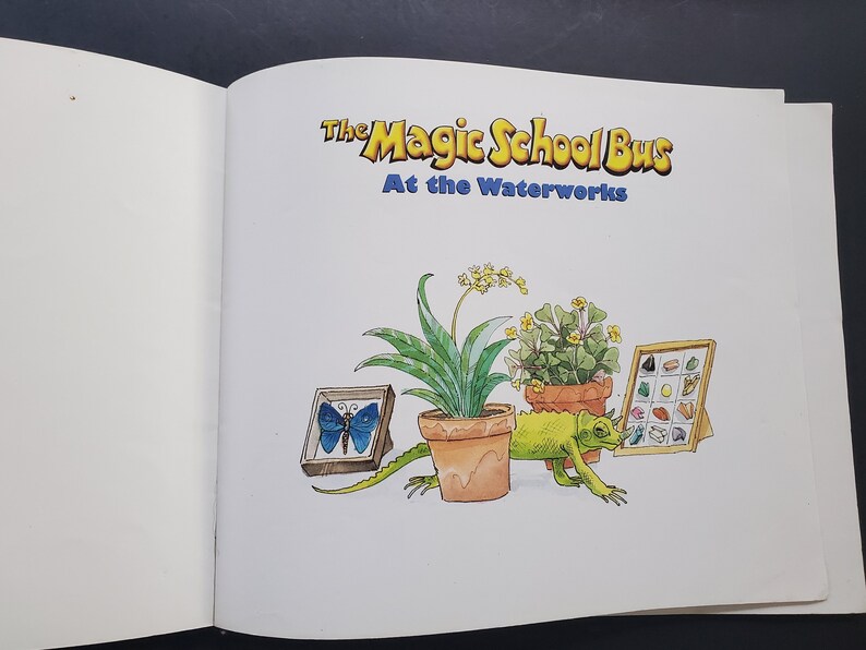 The Magic School Bus at the Waterworks 1986 Softcover - Etsy