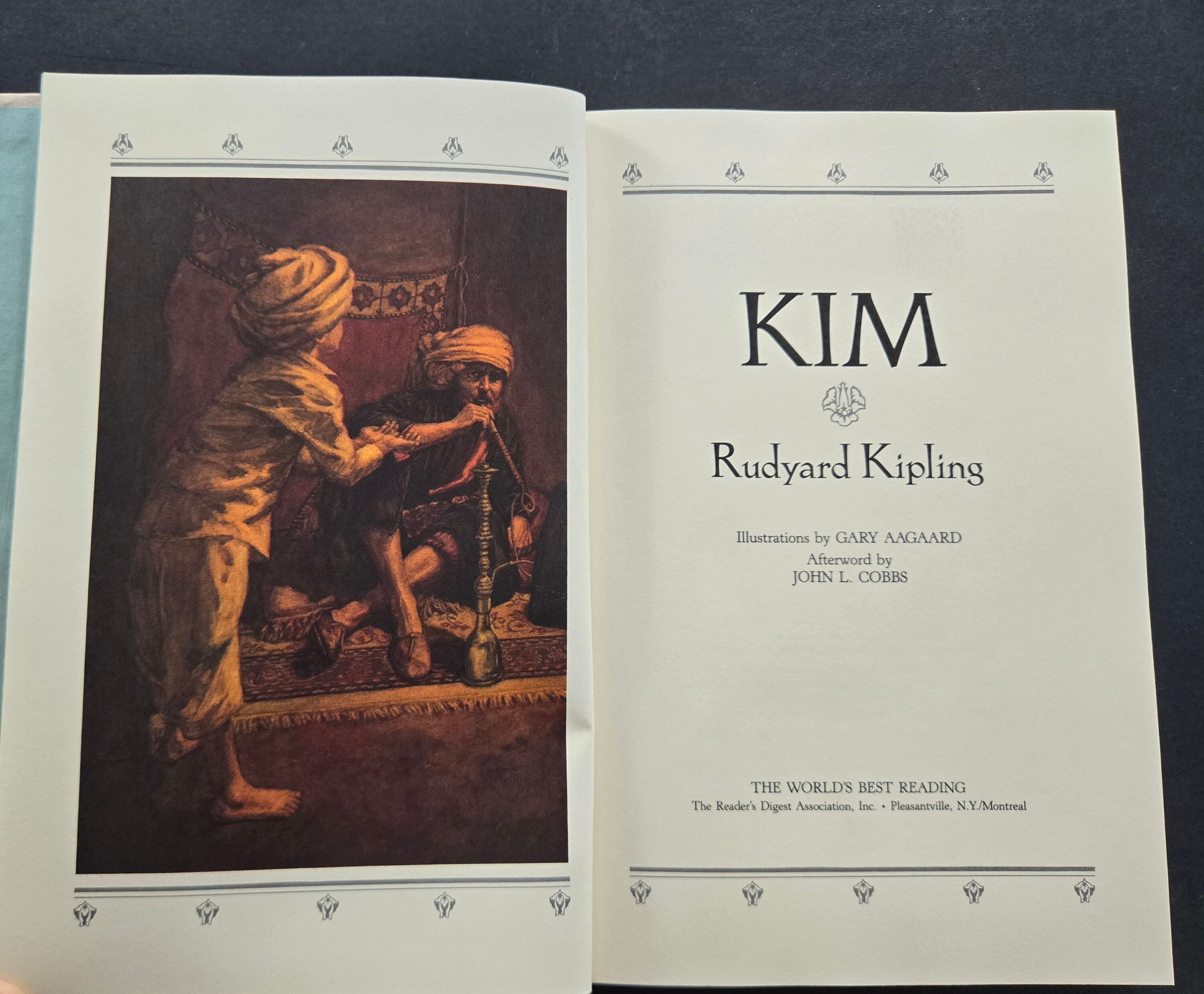 Kim by Rudyard Kipling - 1990 Readers Digest Edition - Etsy