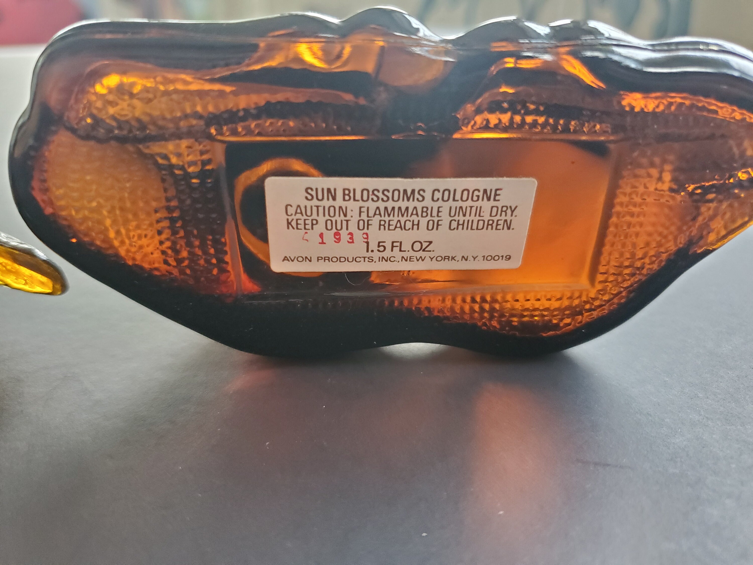 Avon Brown Glass Horse Sun Blossoms Cologne Bottle 1970s - Etsy