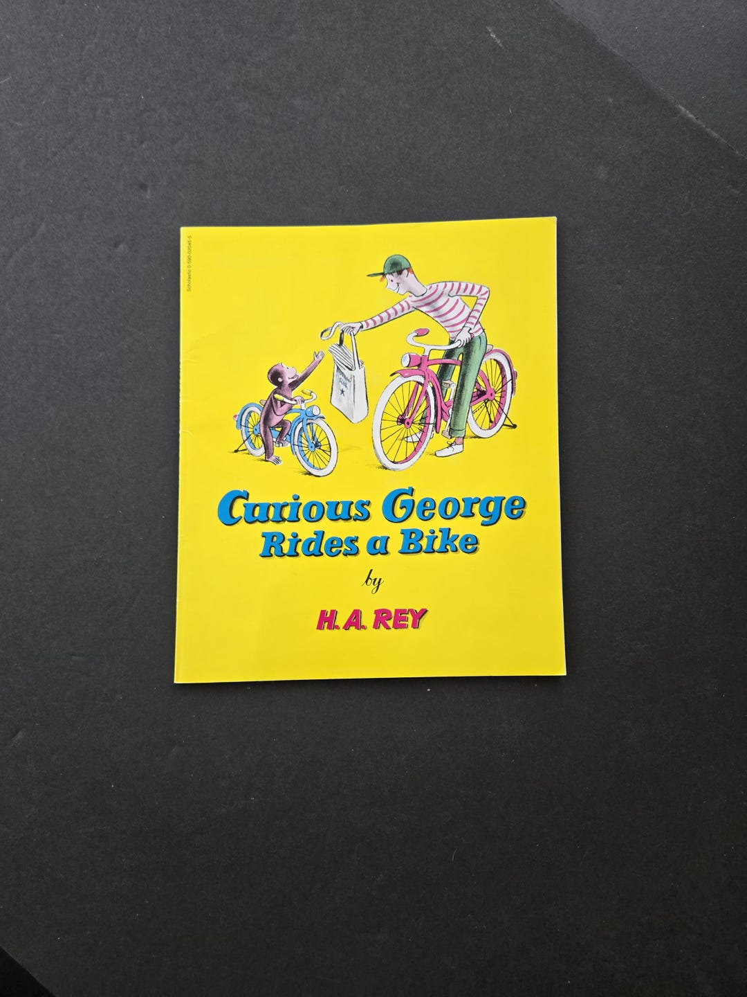 Curious George Rides a Bike by H. A. Rey - 1979 Scholastic Edition - Etsy
