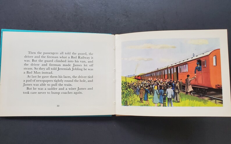 James the Red Engine the Railway Series No. 3 by the Rev. W. - Etsy