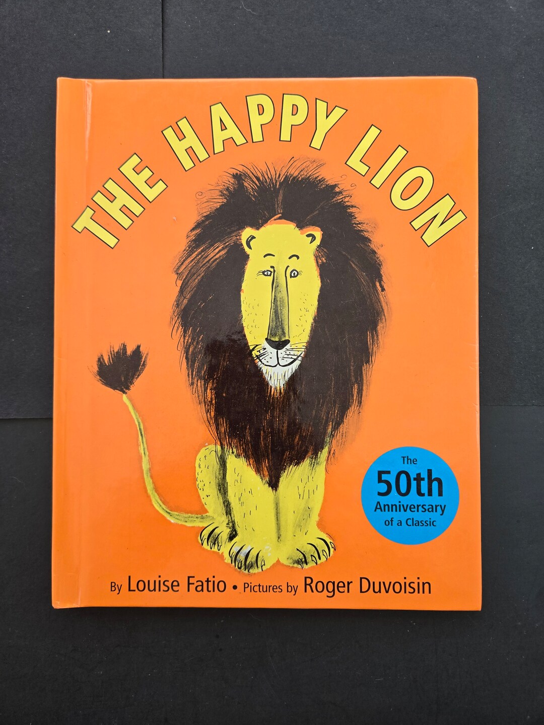 The Happy Lion by Louise Fatio - 2004 50th Anniversary Edition - Etsy