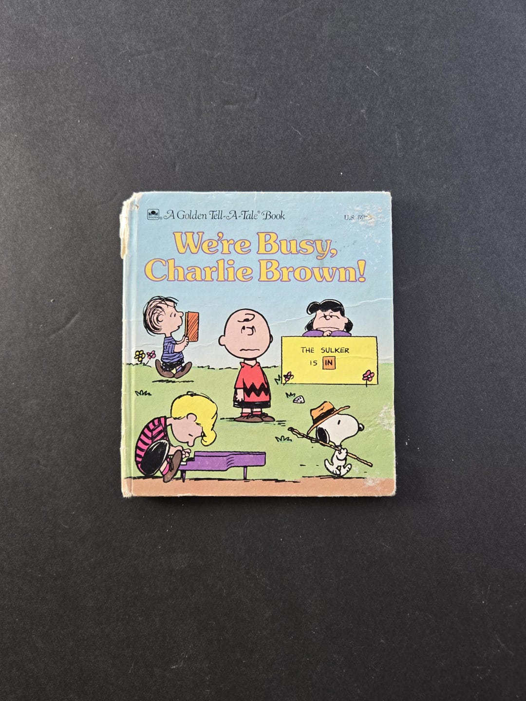 We're Busy, Charlie Brown! - A 1968 Golden Tell-a-tale Book - Etsy