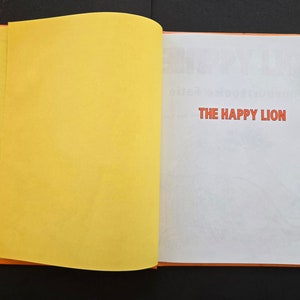 The Happy Lion by Louise Fatio - 2004 50th Anniversary Edition - Etsy