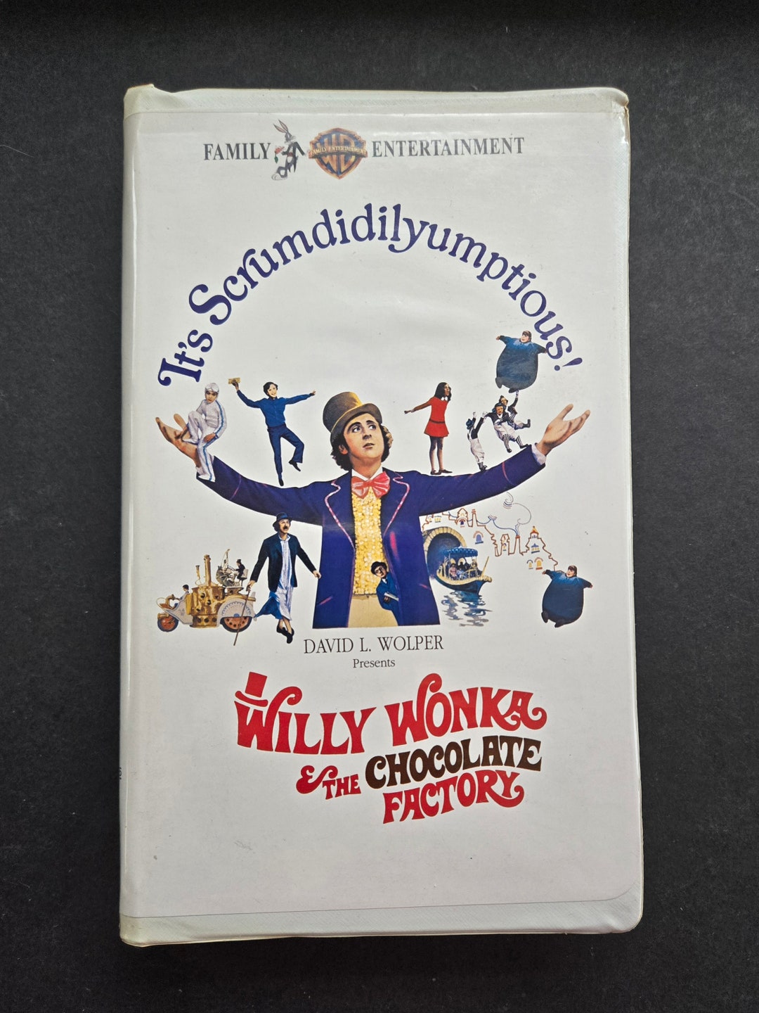 Willy Wonka and the Chocolate Factory - 1994 VHS Tape - Etsy
