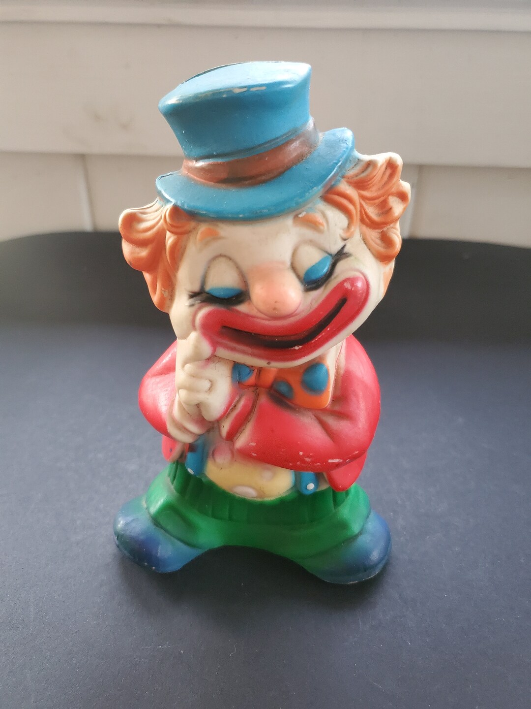 Vintage Plastic Circus Clown Bank - 1960s - Etsy