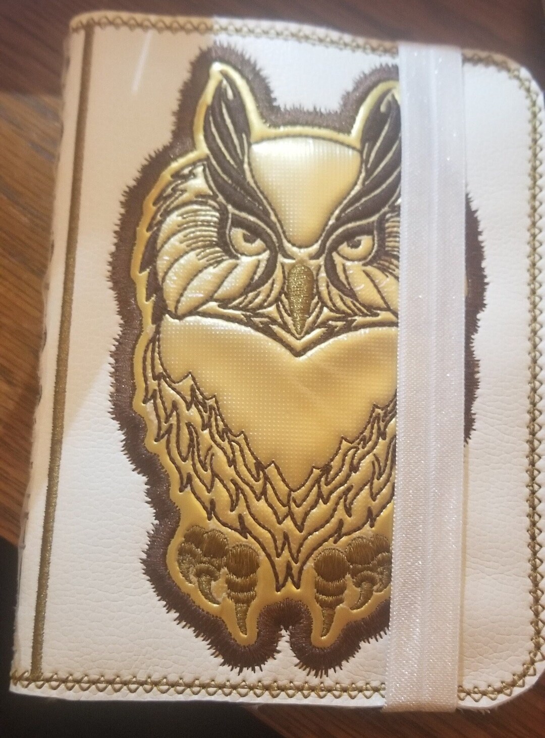 Owl Mini Notebook Cover A6 Size - Etsy