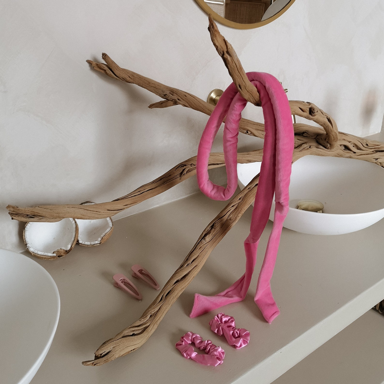 Heatless Curling Ribbon Kit | Heatless Curler for Effortless Beach ...