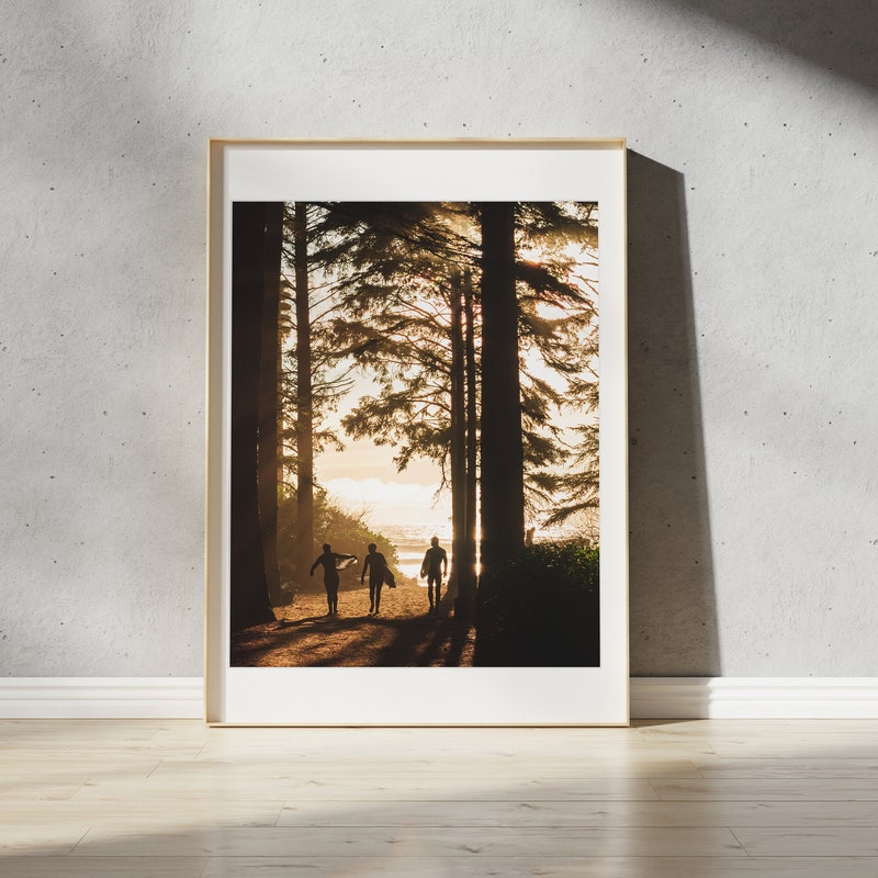 Tofino Surfing Wall Art - Etsy