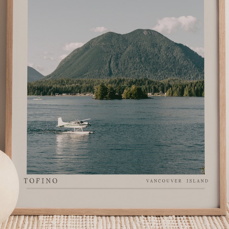 Tofino Seaplane Poster DIGITAL DOWNLOAD PRINT Canada - Etsy Canada