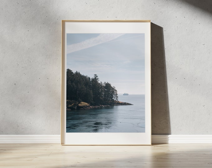 Art Print of Chilliwack Lake in BC, Canada // British Columbia Art ...