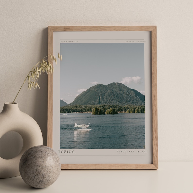 Tofino Seaplane Poster DIGITAL DOWNLOAD PRINT Canada - Etsy Canada