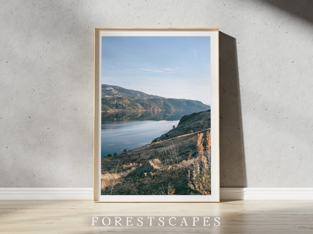 Kalamalka Lake Print | Vernon, British Columbia | Okanagan Valley ...