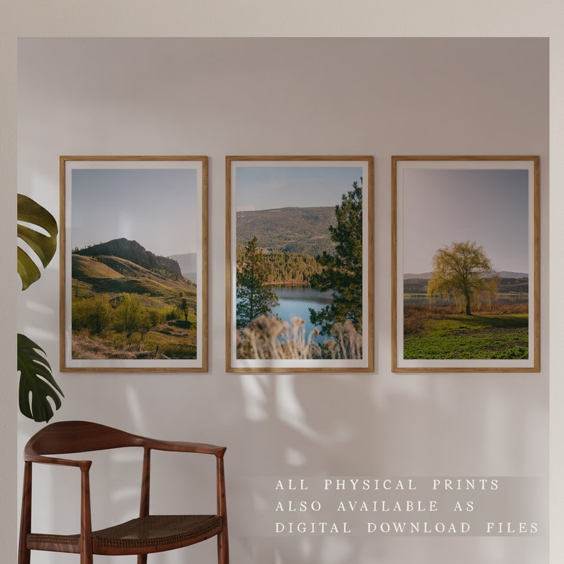 Kalamalka Lake Art Print | Okanagan Valley Landscape Photography - Etsy