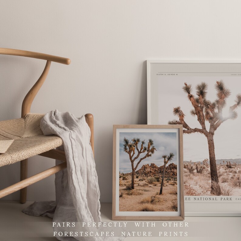 Joshua Tree National Park Poster | California Desert Print (digital ...