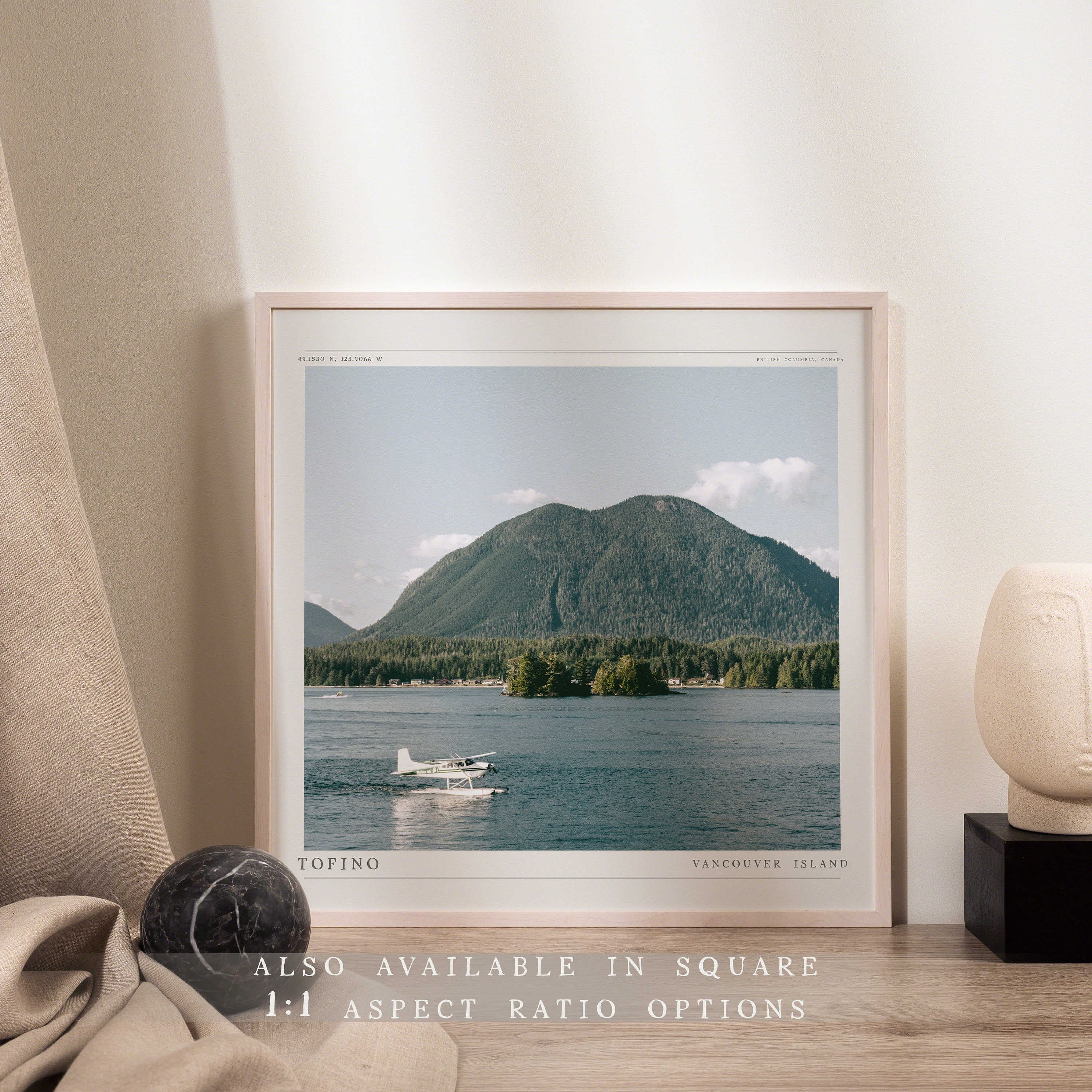 Tofino Seaplane Poster DIGITAL DOWNLOAD PRINT Canada - Etsy Canada