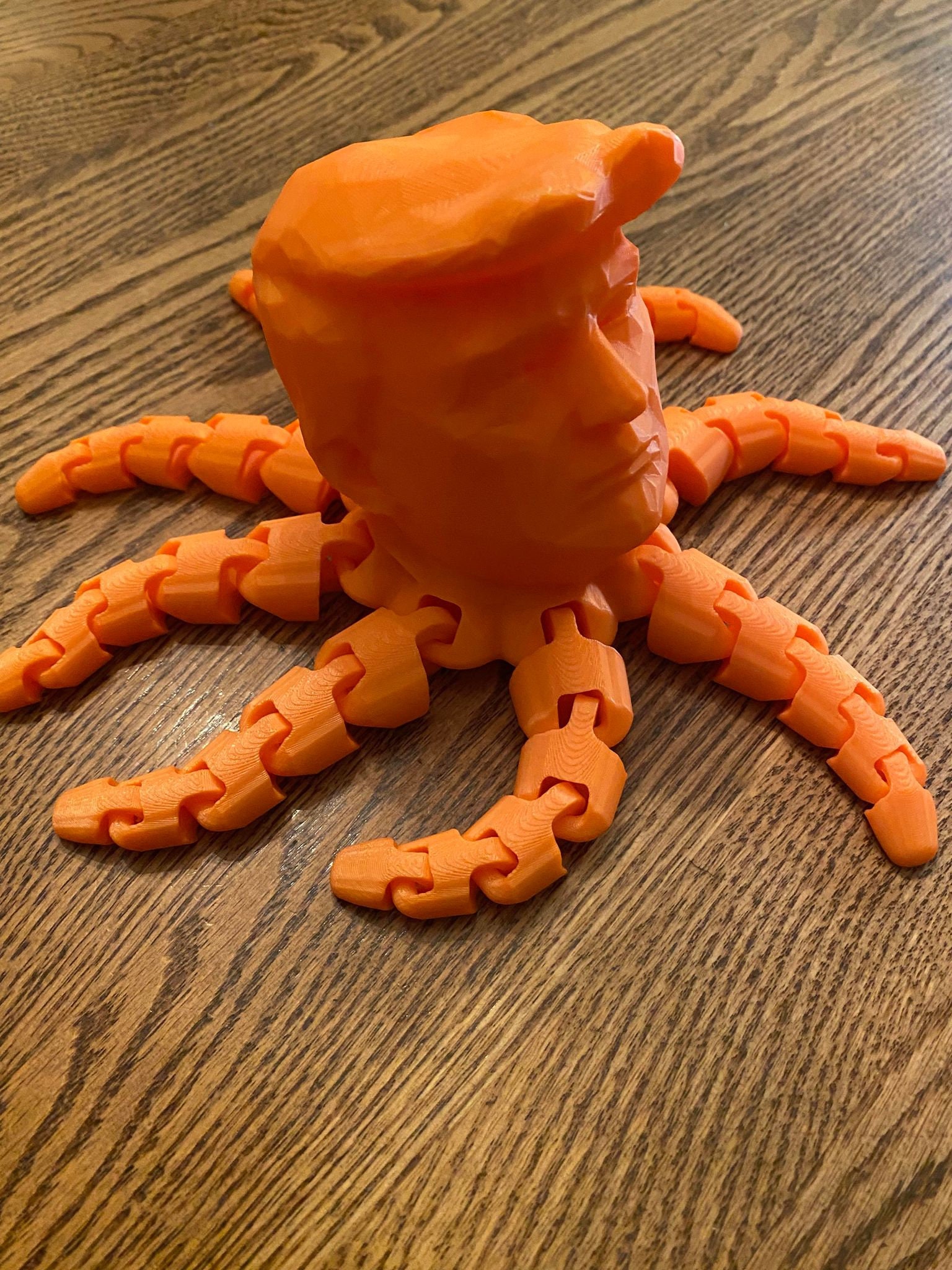 3D Printed Trump Octopus Statue: Unique Political Art - Etsy