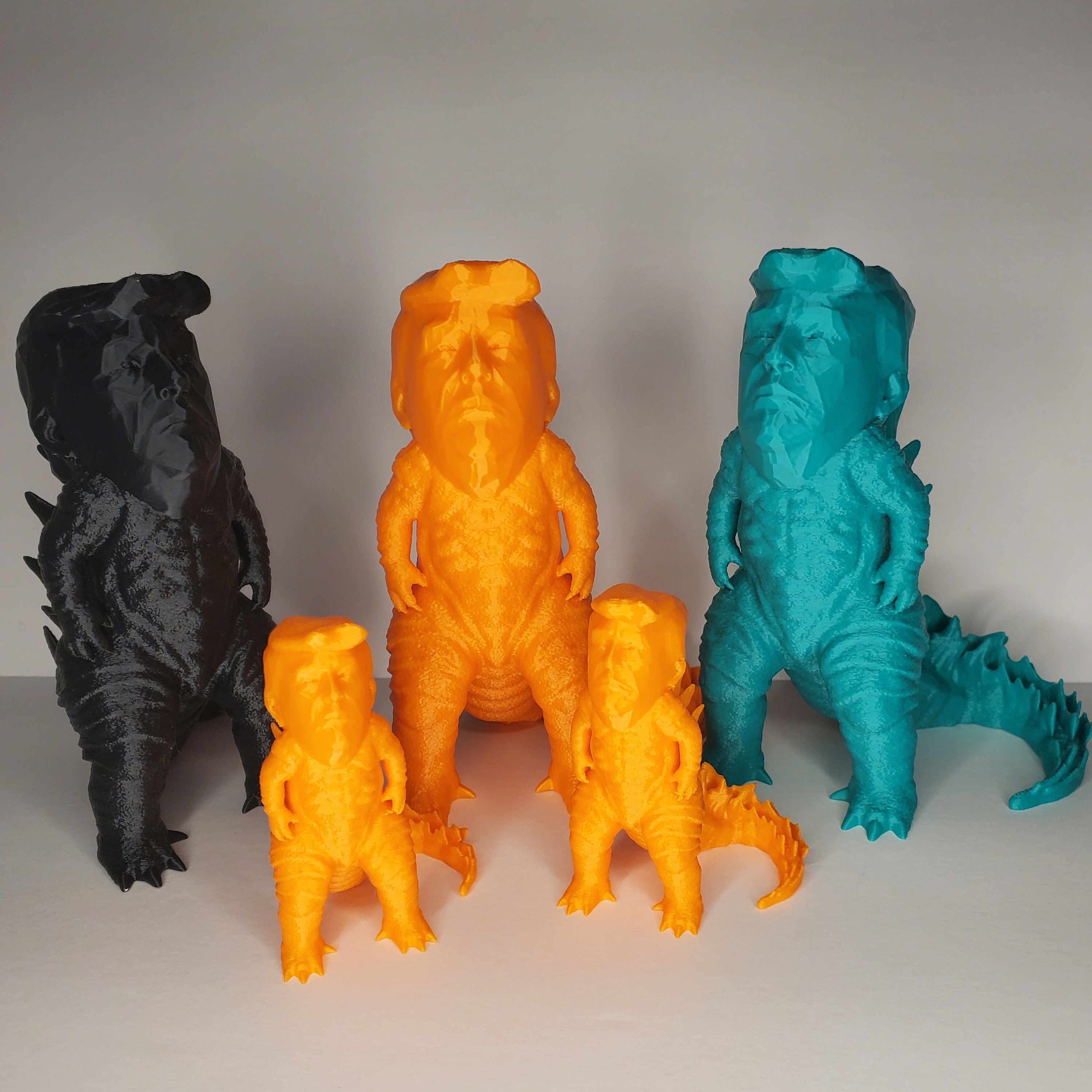 Trumpzilla 3D Printed Sculpture: Political Satire Art - Etsy