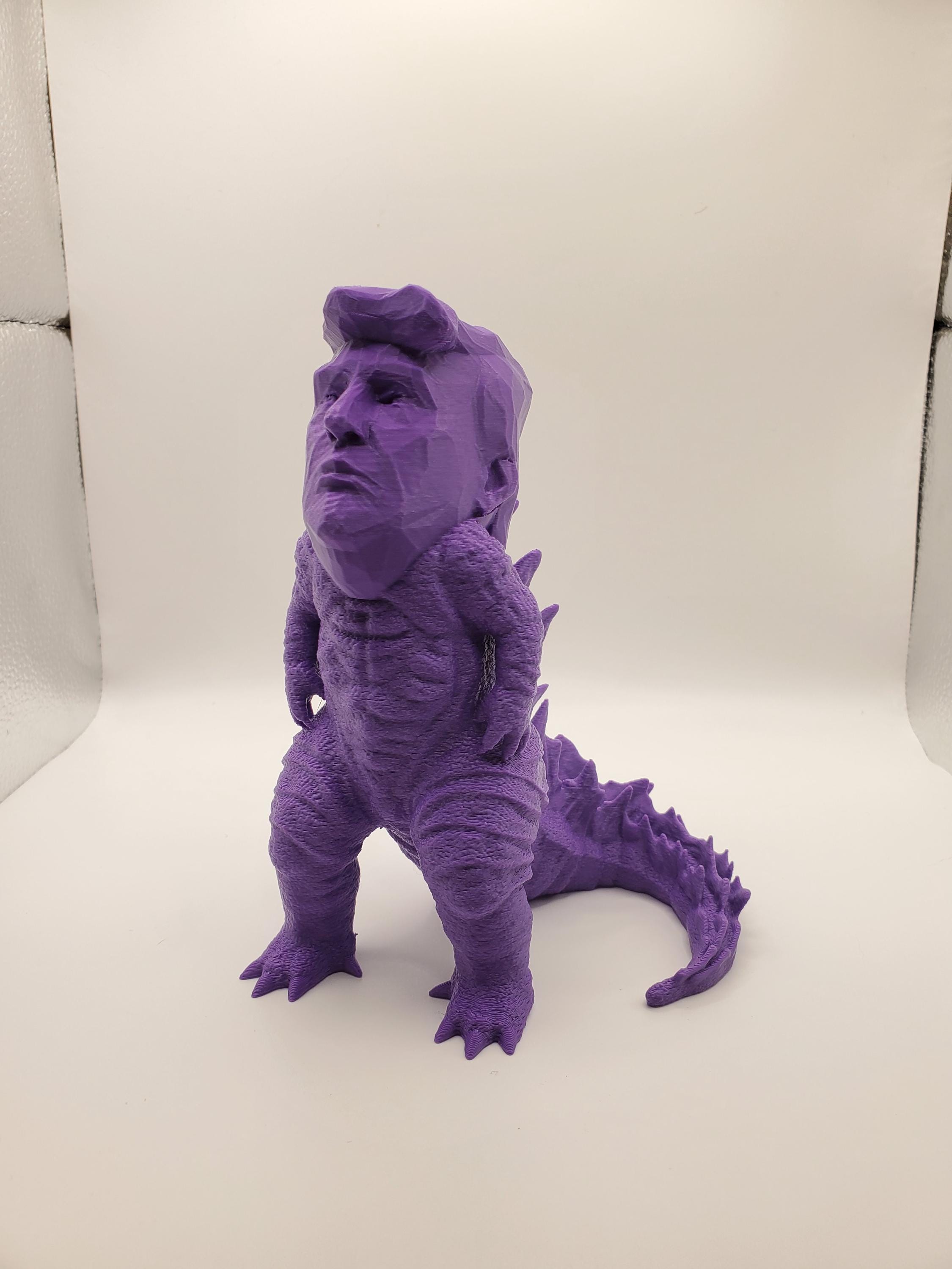 Trumpzilla 3D Printed Sculpture: Political Satire Art - Etsy