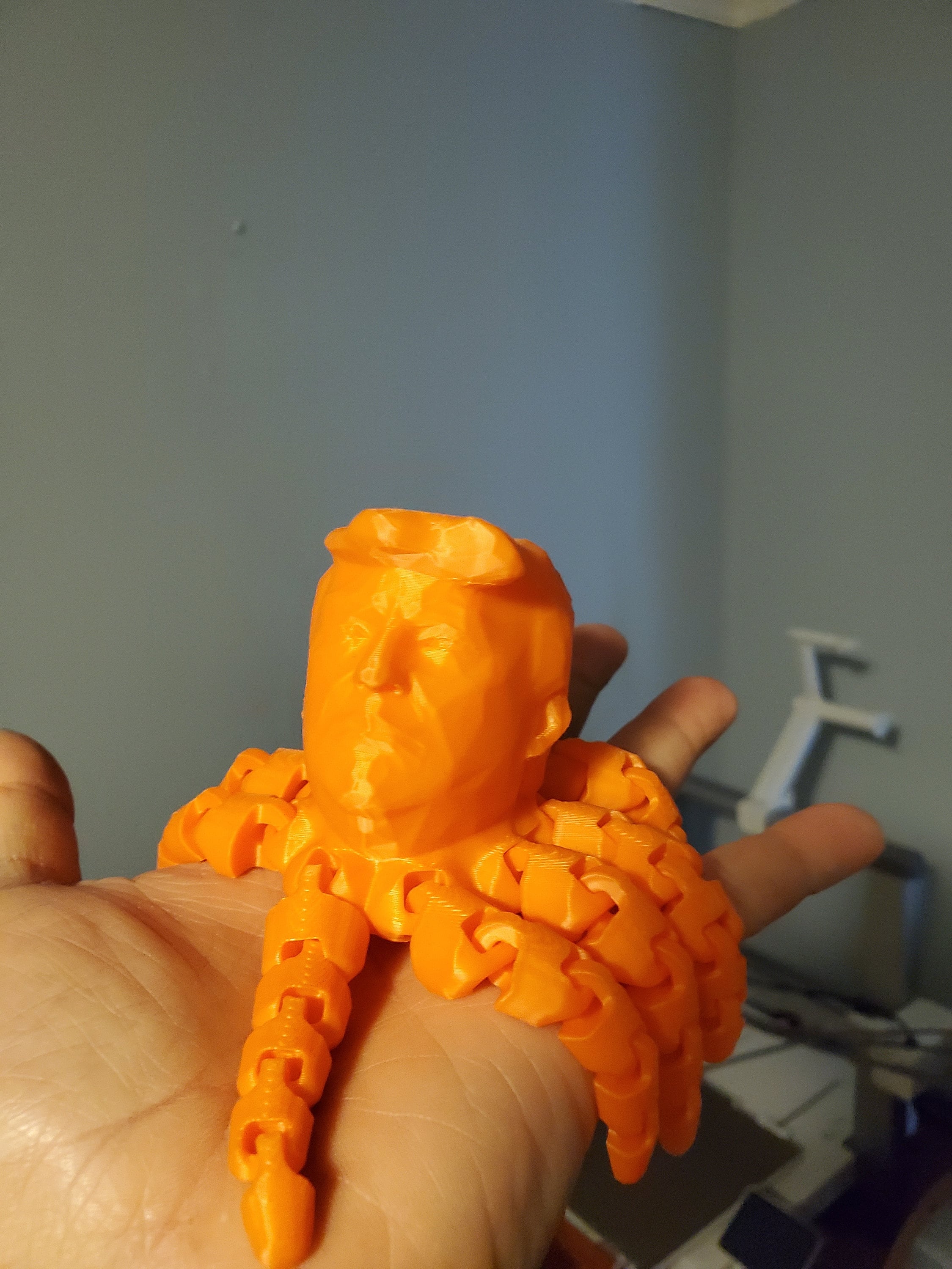 3D Printed Trump Octopus Statue: Unique Political Art - Etsy