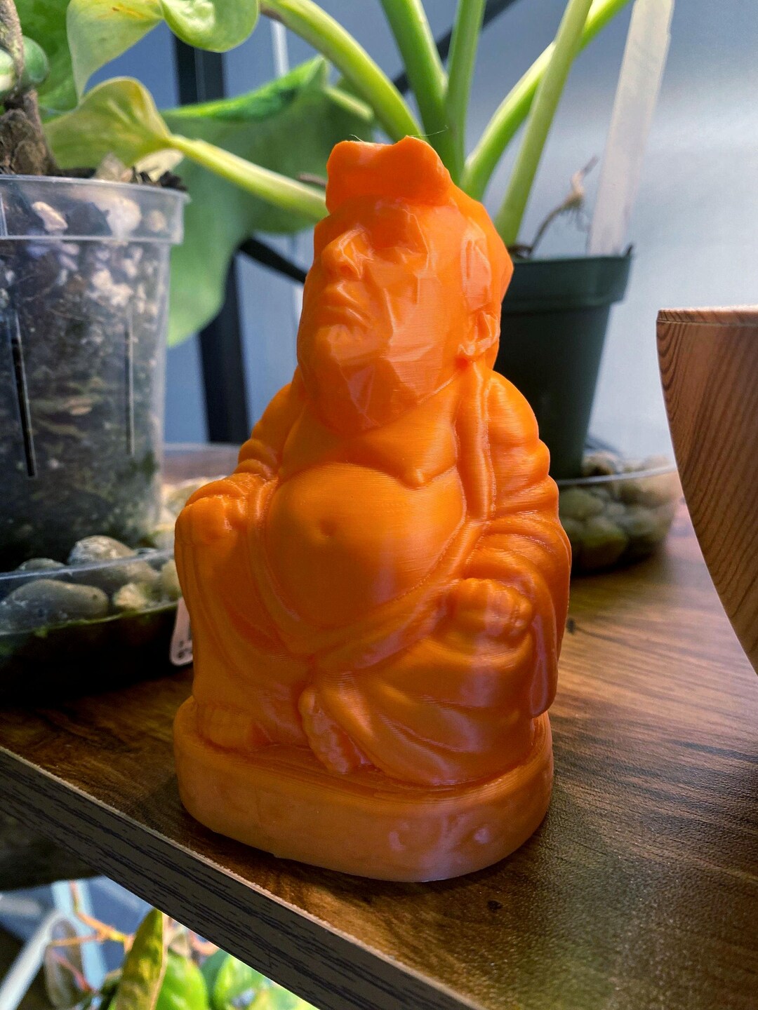 Trump Buddha Statue: 3D Printed Political Humor Home Decor - Etsy