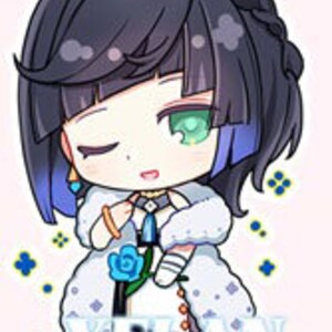 Genshin Impact Wedding Version Double-sided Acrylic Keychain Charm ...