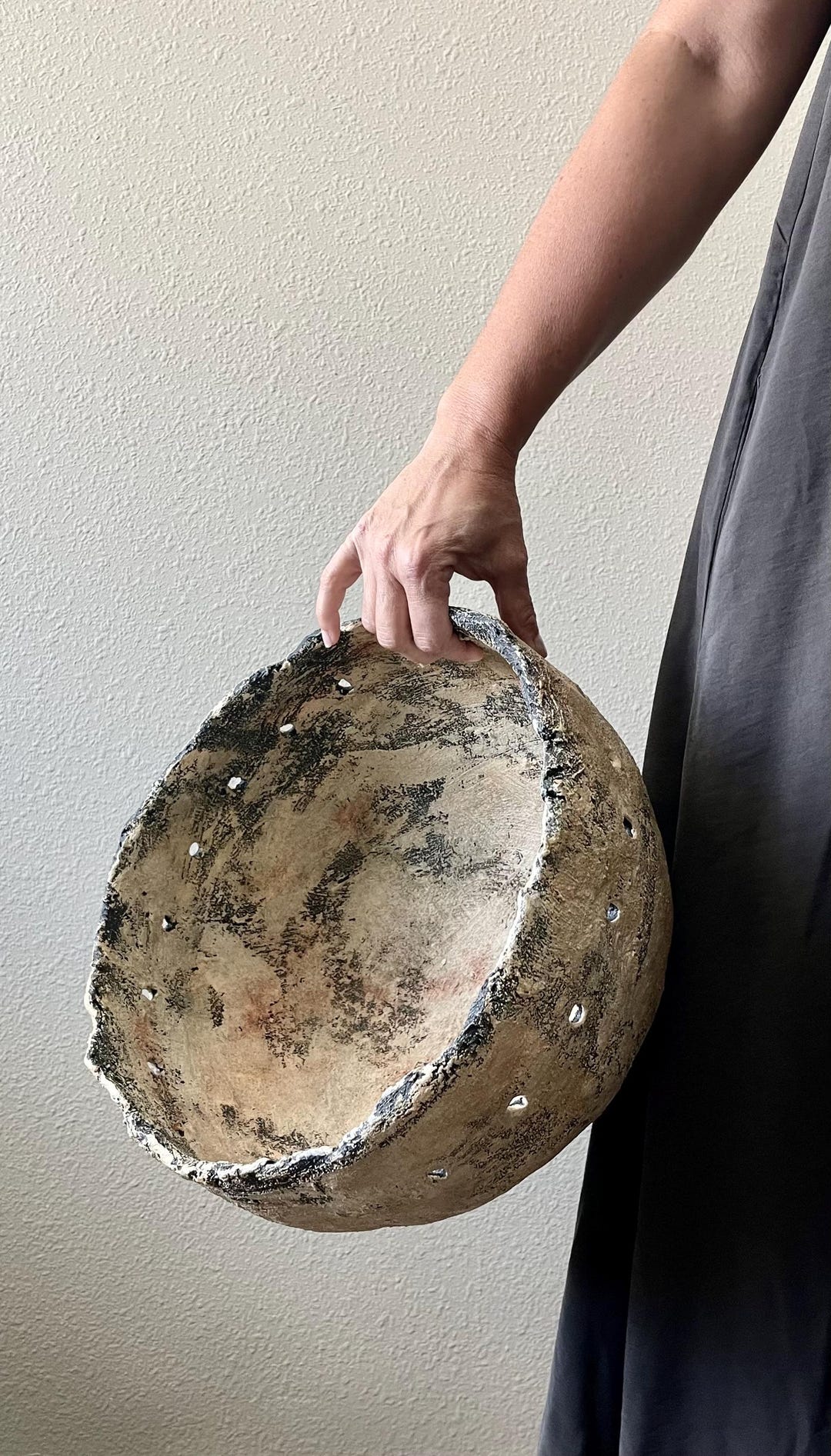 Handmade Paper Mache Vase: Rustic Home Decor (decorative Use Only) - Etsy
