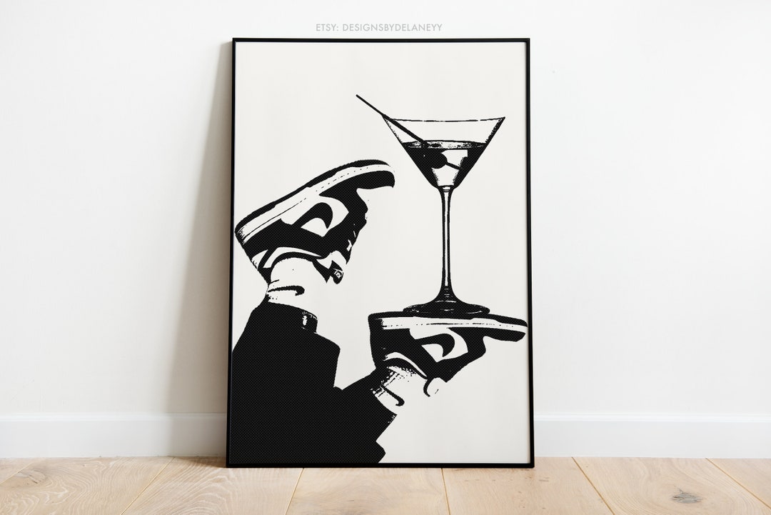 Nike X Martini Print | Digital Download - Etsy