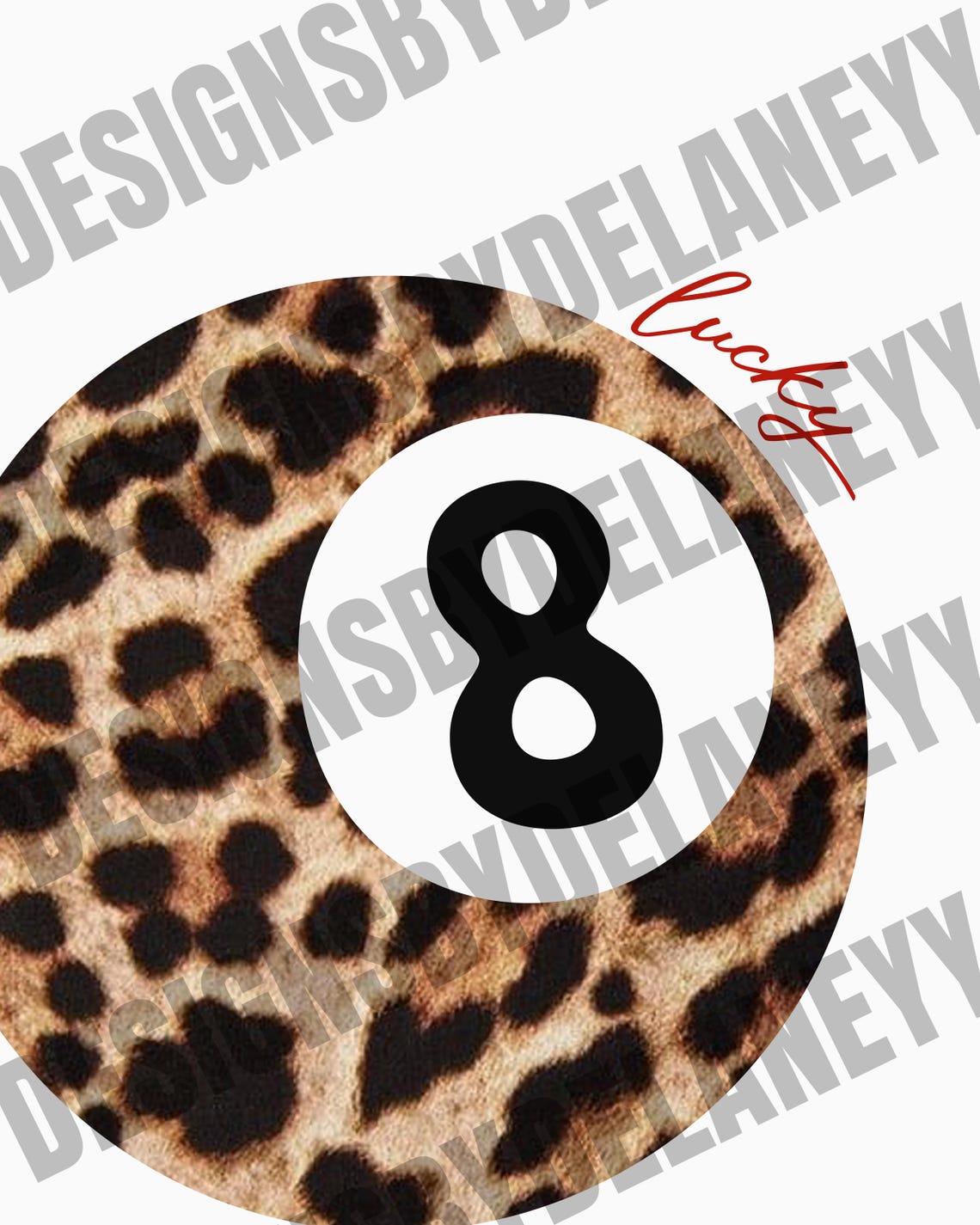 Wall Art | Cheetah 8 Ball Print | Digital Download - Etsy