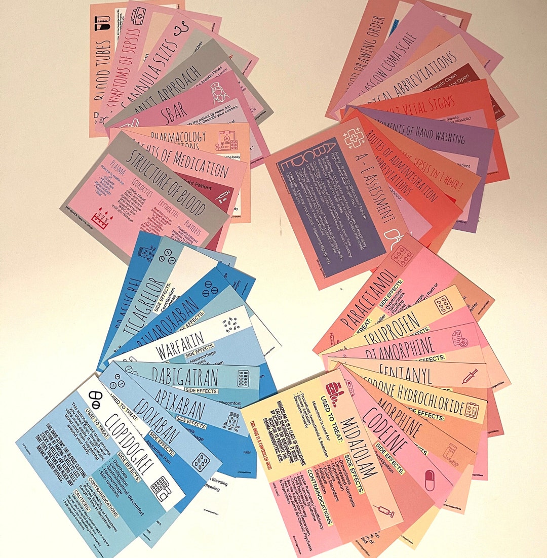 Complete Flashcards Bundle - Etsy