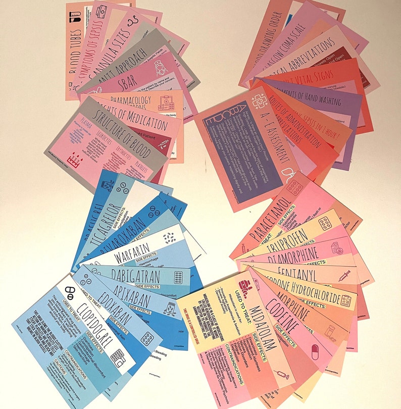 Complete Flashcards Bundle - Etsy