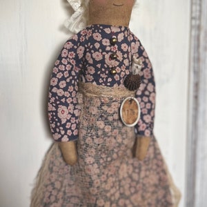 Primitive 1776 Prairie Doll D Handmade Primitive Americana Decor - Etsy