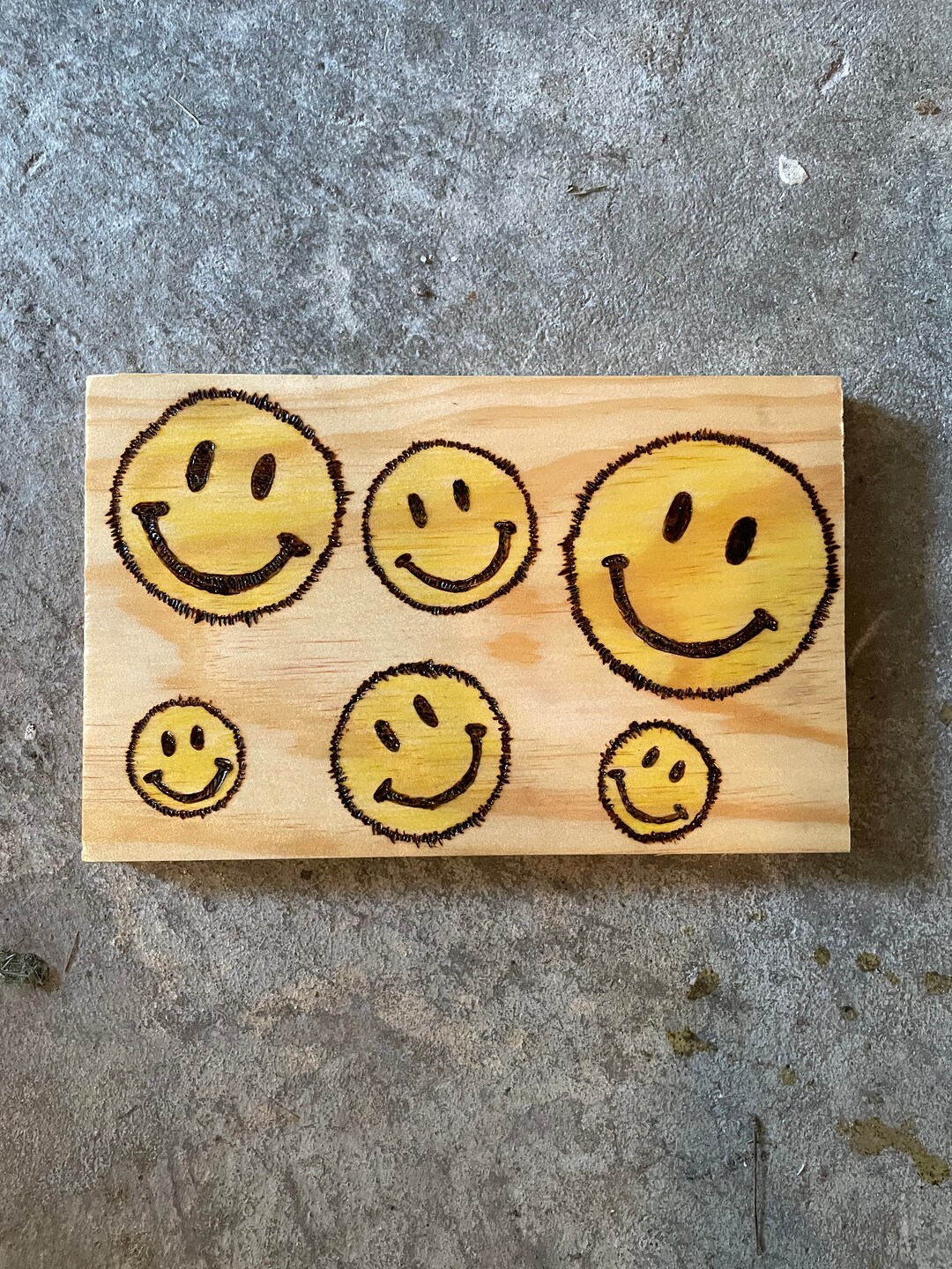 Smiley Face Sign - Etsy
