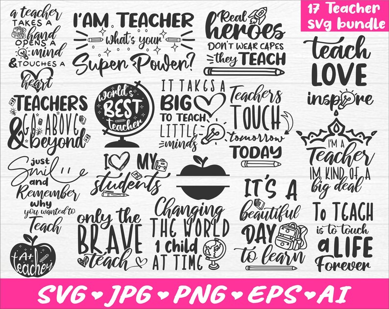 Juf Svg Handletterd Juf Svg Lerarenshirt svg terug naar | Etsy