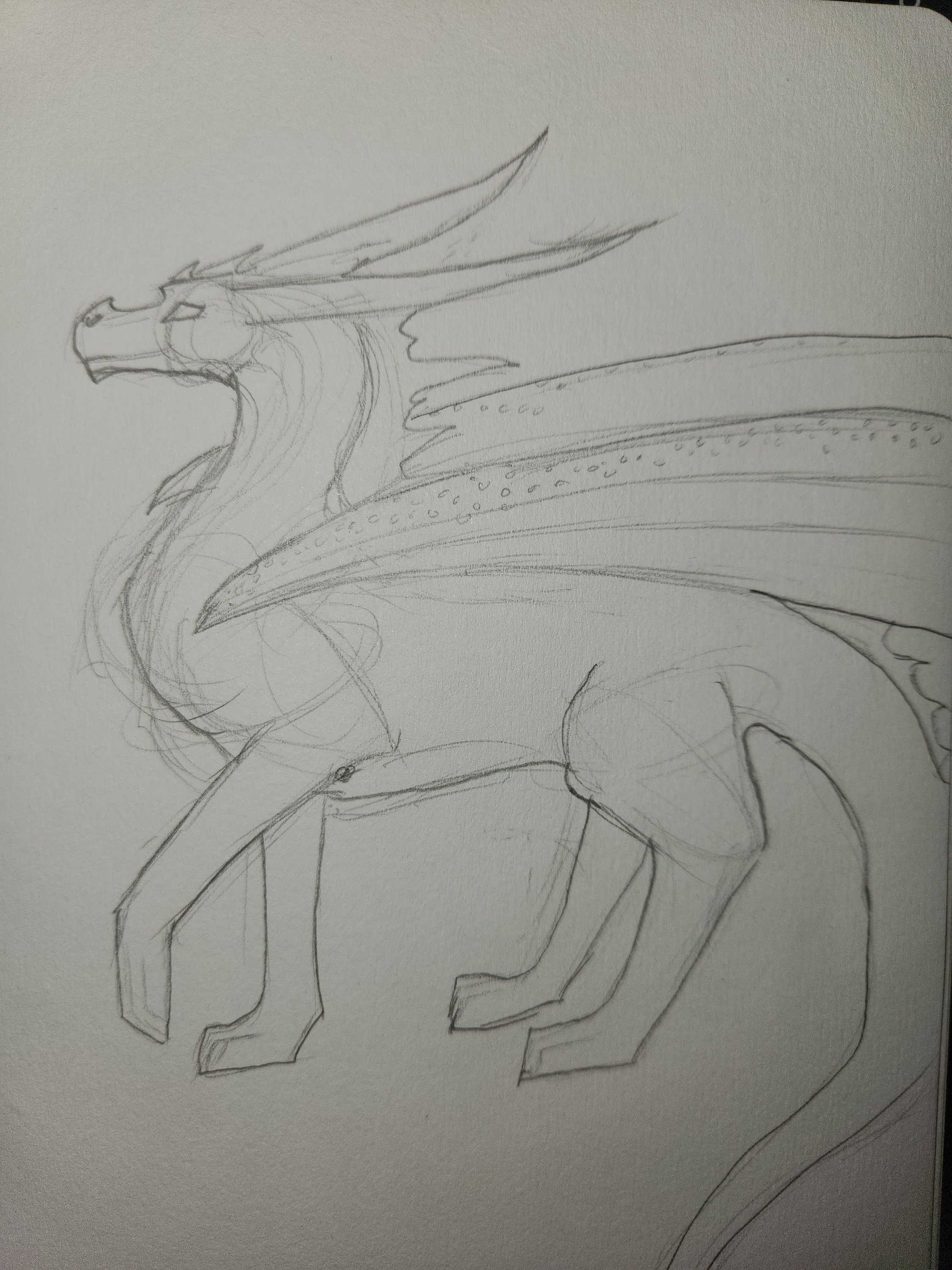 Full Body Commission Sketch Physical - Etsy
