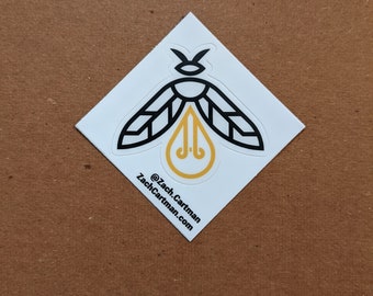 Lightning Bug Stickers - Etsy