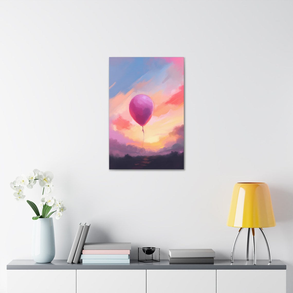 ACNH Present Sunset Oil Painting ACNH Canvas Painting Acnh Art, ACNL ...
