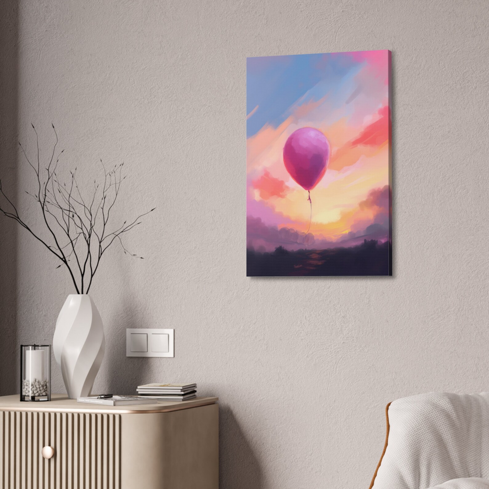 ACNH Present Sunset Oil Painting ACNH Canvas Painting Acnh Art, ACNL ...