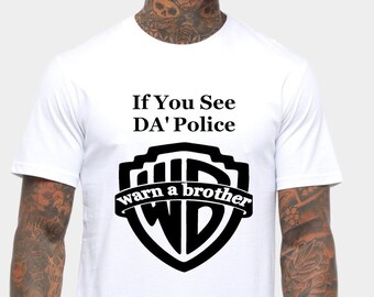 Warn a Brother Svg - Etsy