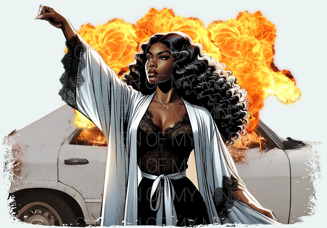 Waiting to Exhale Inspired Digital Art, PNG - Etsy