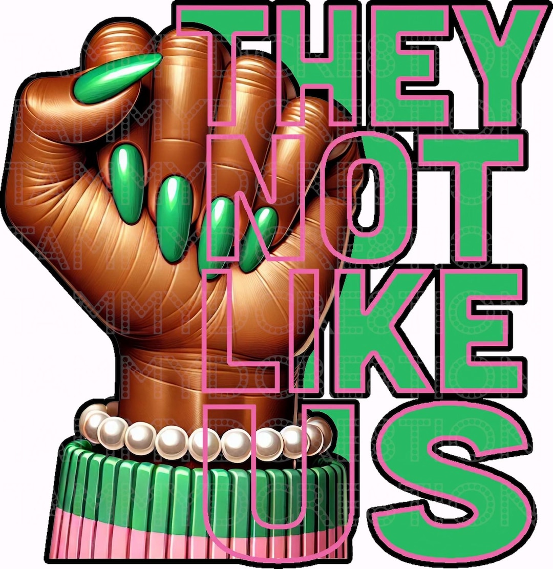 They Not Like Us 2, PNG - Etsy