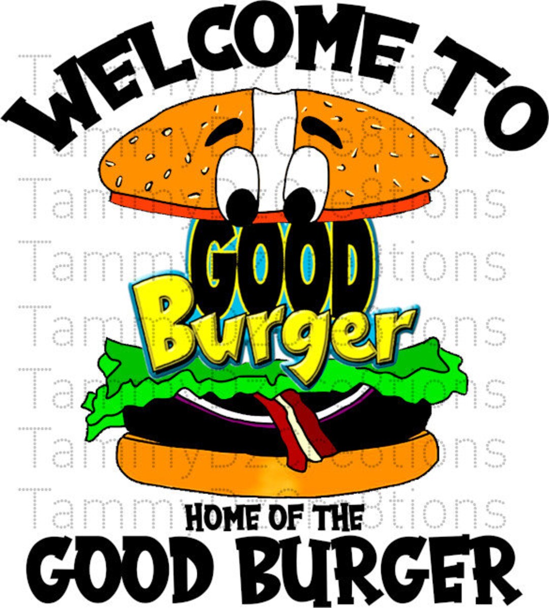 Classic Movies, Good Burger, PNG, Clip Art - Etsy
