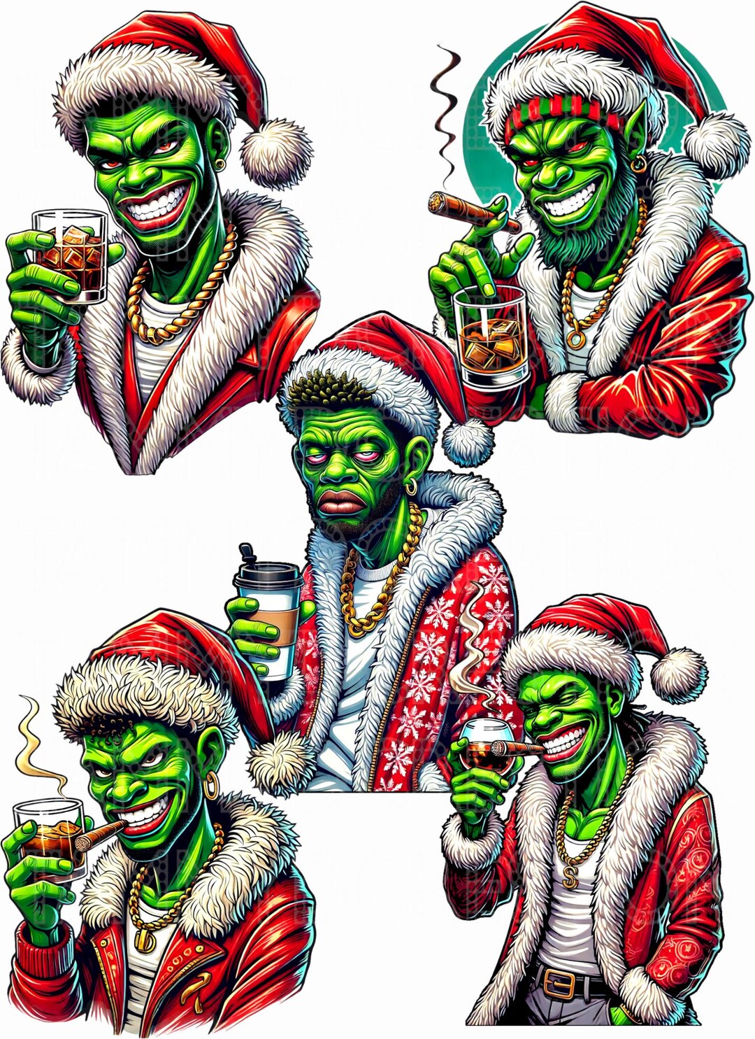Misfit Elves Bundle, PNG - Etsy