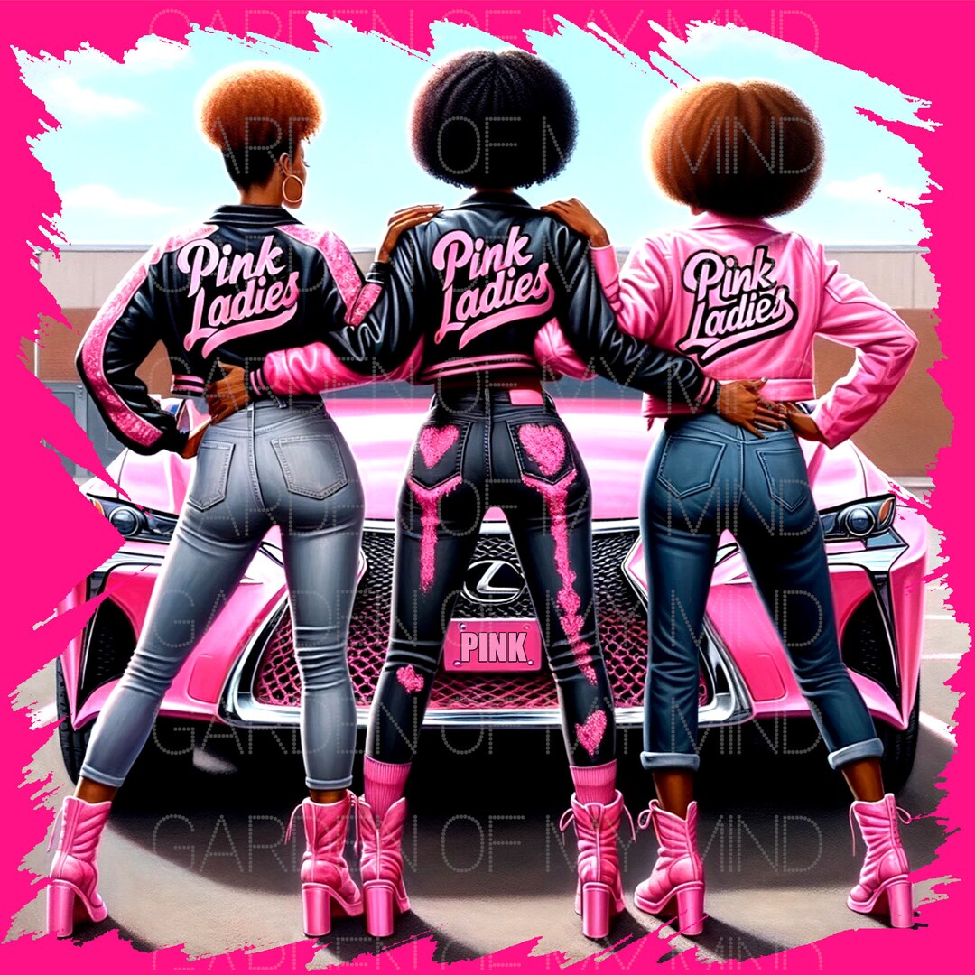 Pink Ladies 2, Melanin, Movie, PNG - Etsy