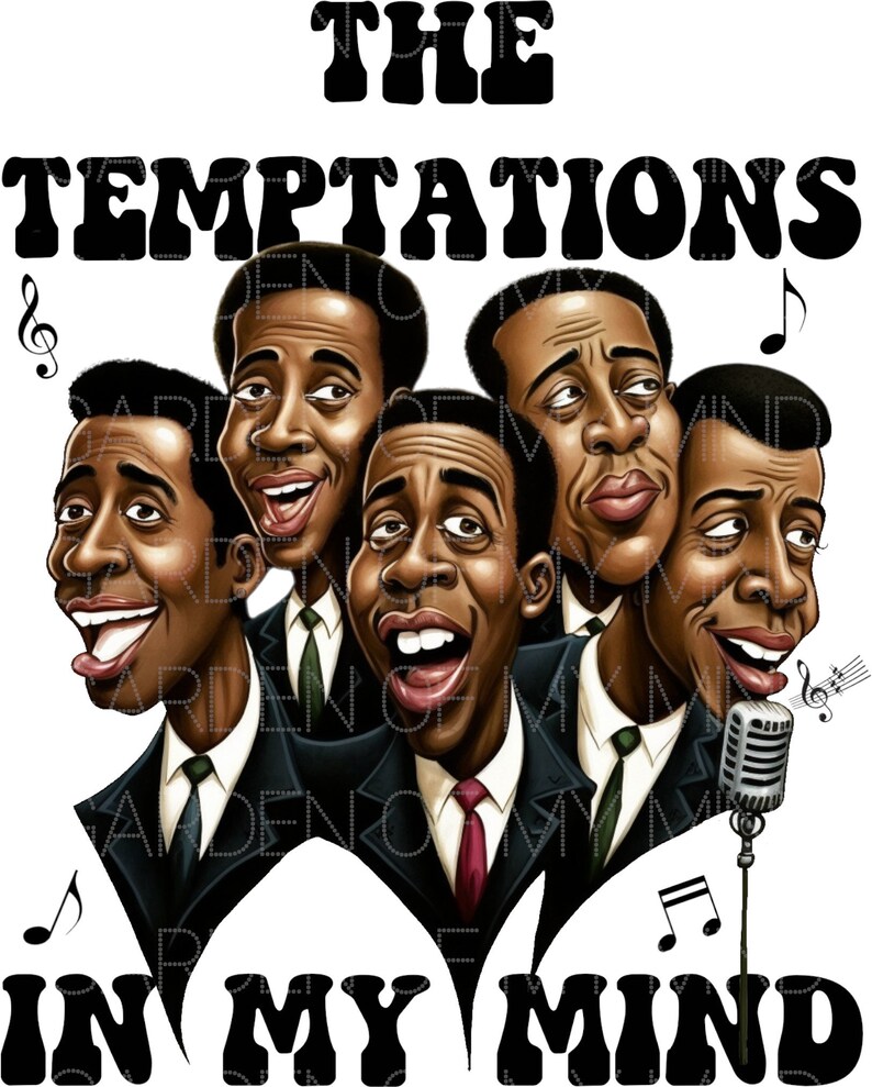 Temptations, Silent Night, Christmas, PNG - Etsy