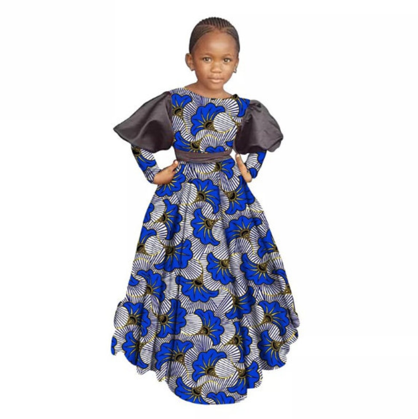 African Girls Dress, African Print Dress for Girls, African Birthday ...