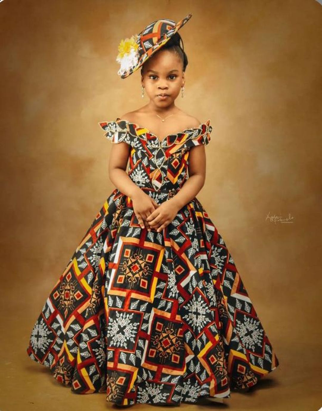 African Girl Dress for Pageant,african Print Dress for Girls,african ...